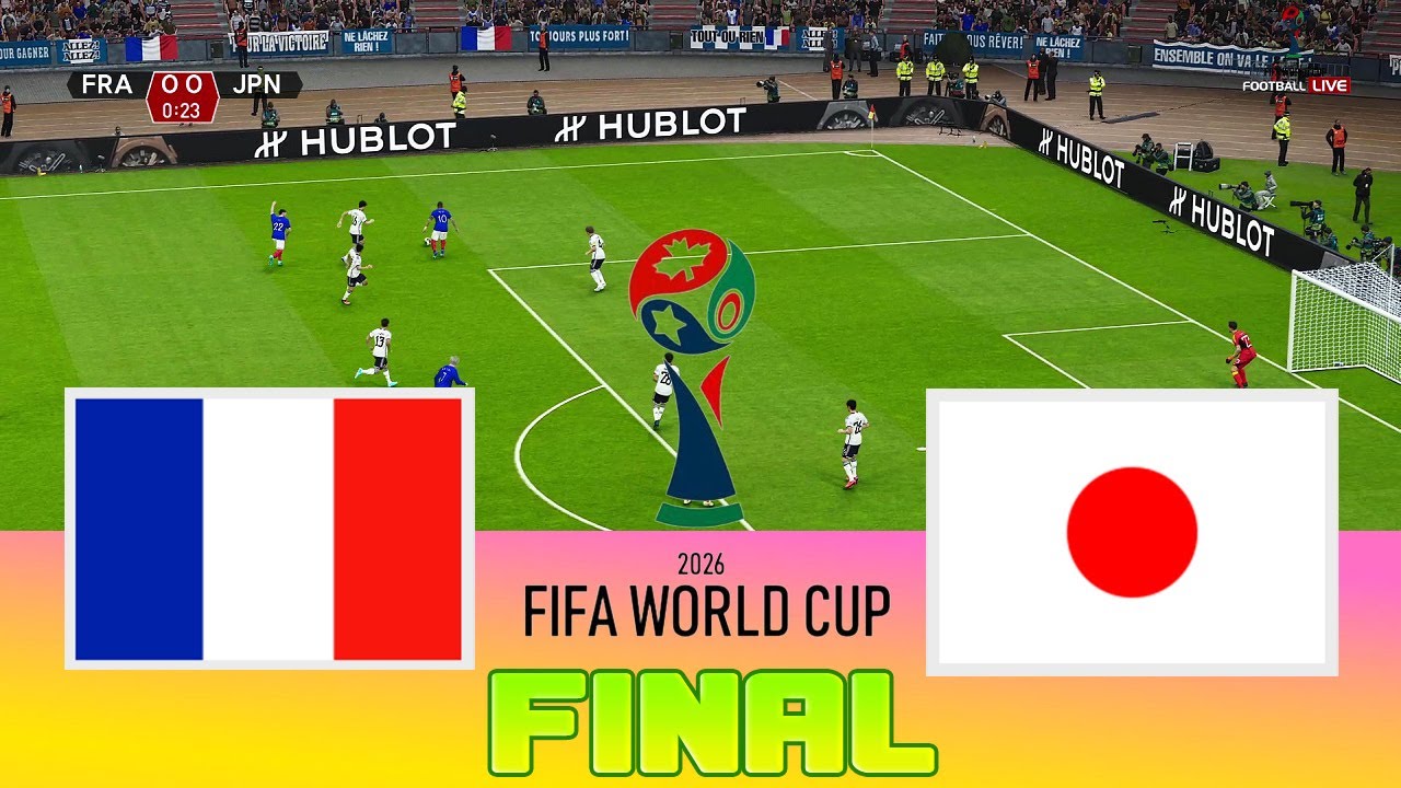 FRANCE vs JAPAN - Final FIFA World Cup 2026 | Full Match All Goals ...