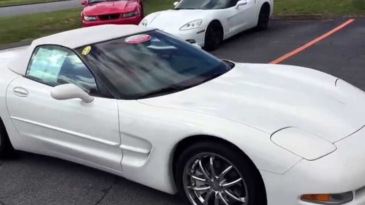 2003 White Corvette - YouTube