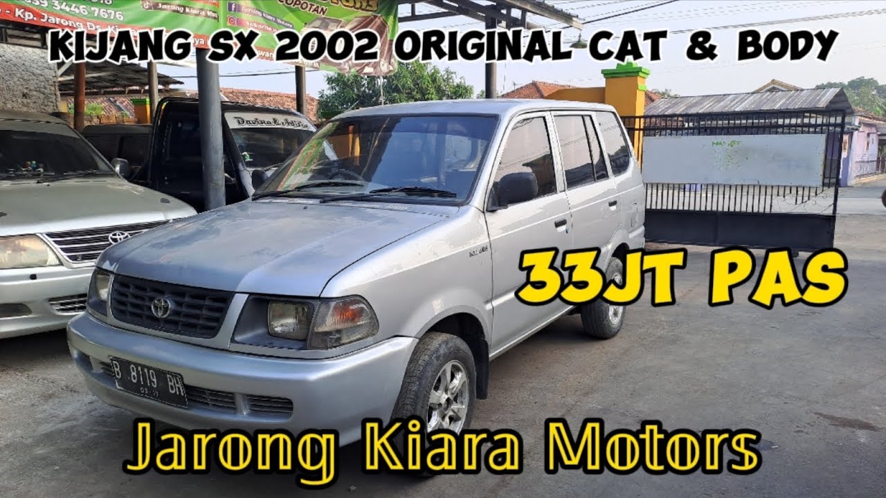 33jt Saja...Kijang Kapsul SX 2002 | Body Dan Cat Original - YouTube