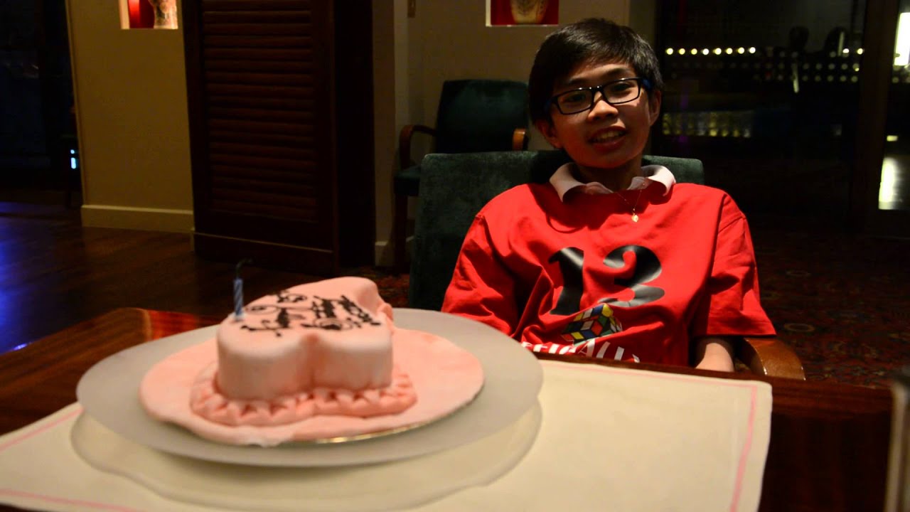 Happy 13th Birthday Justin Andrei - YouTube