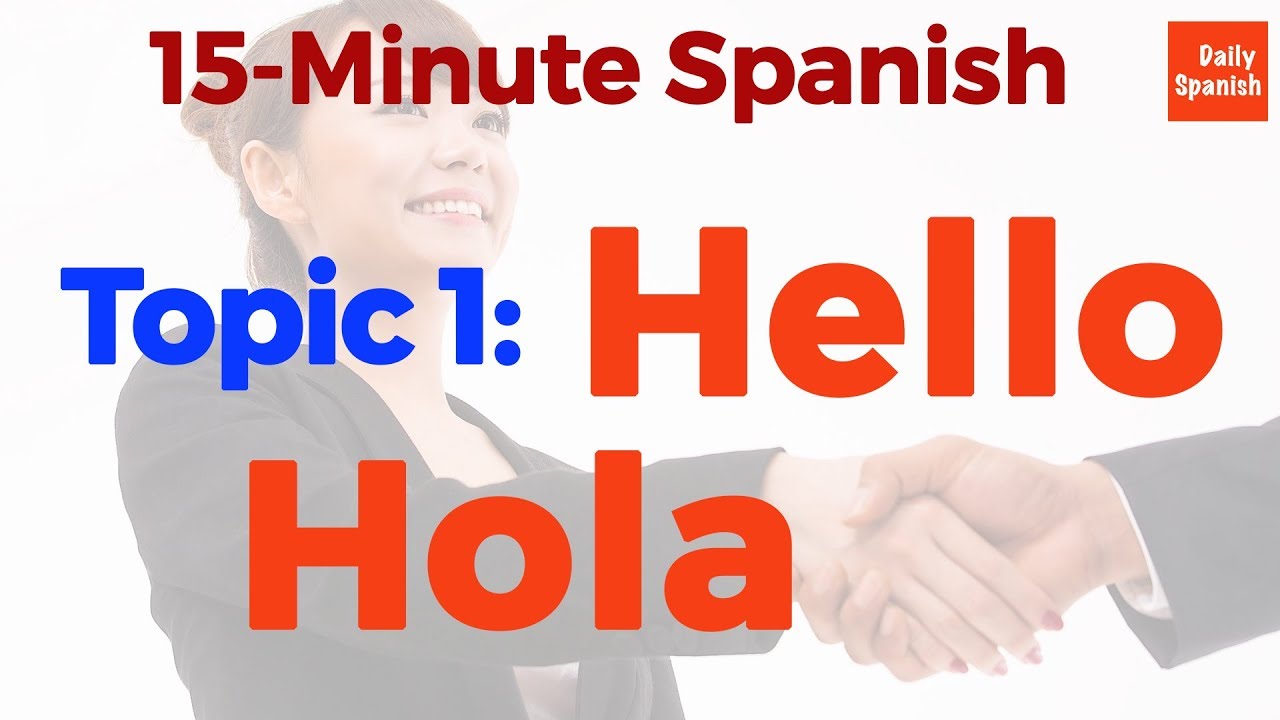 Introduce your self | Spanish Lessons | Daily Spanish Conversation ...