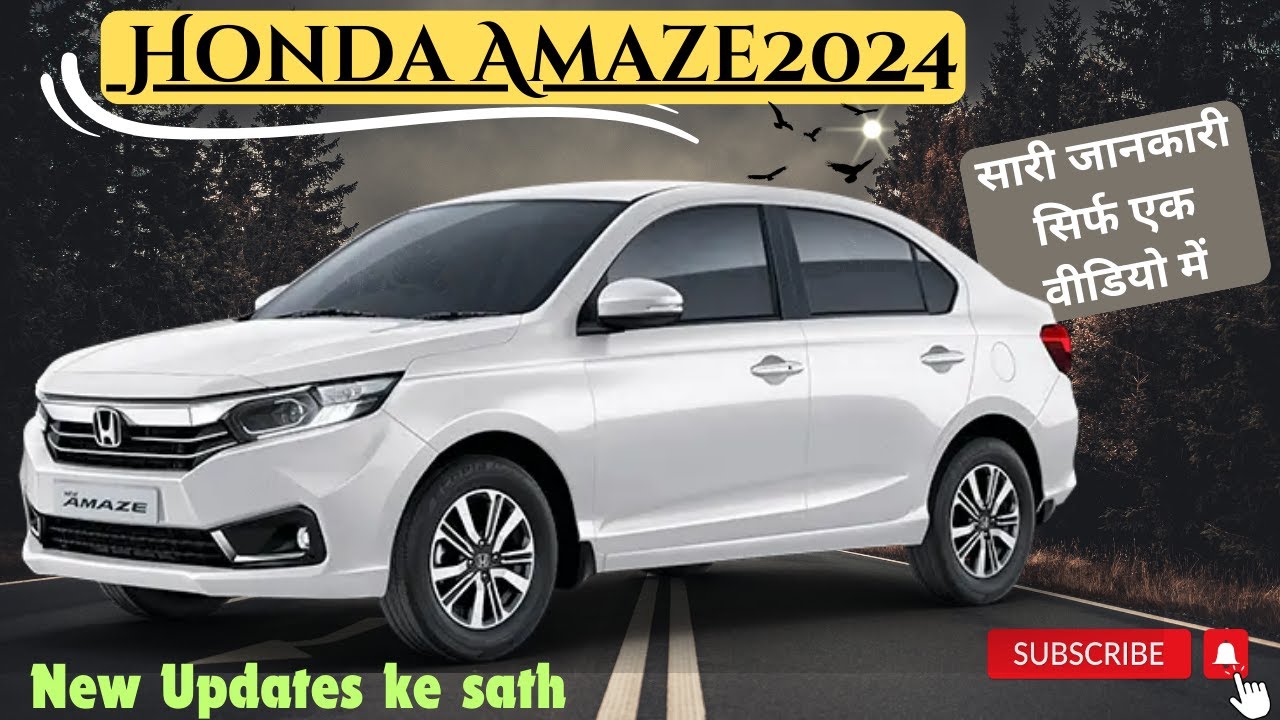Honda Amaze Top Model 2024 ️ | Honda Amaze Vx Cvt 2024 | Real Life ...
