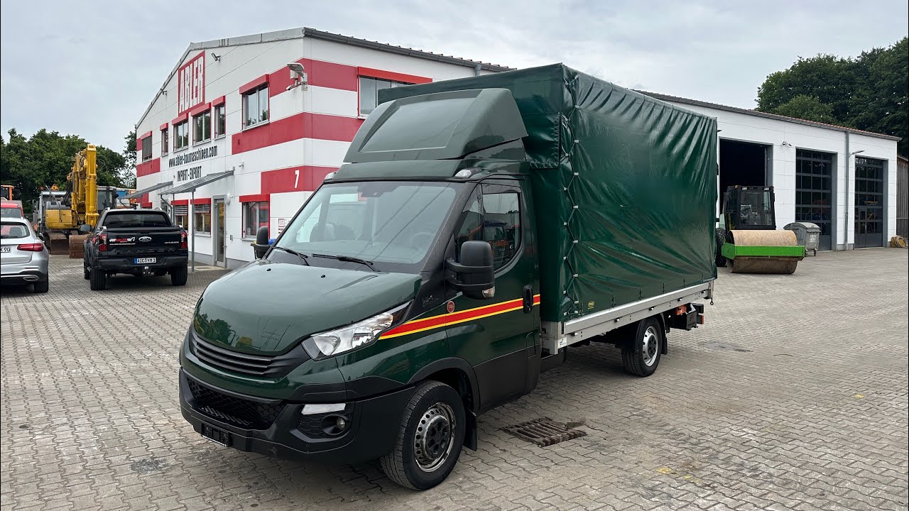 Iveco Daily Pritsche Plane - YouTube