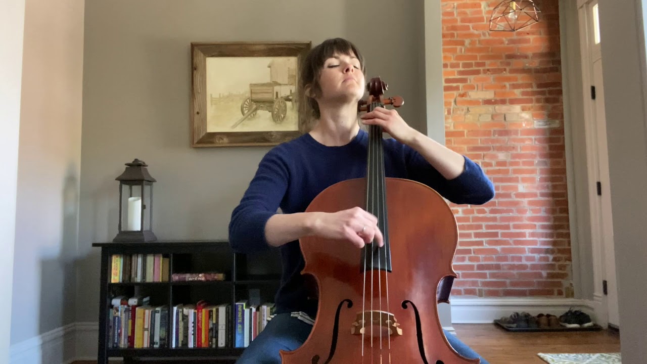 SLSO at Home | Jennifer Humphreys, cello - YouTube