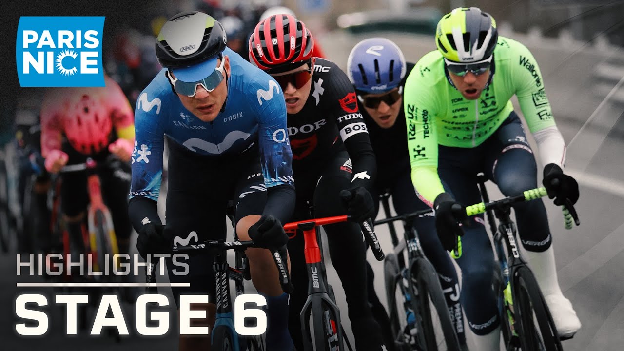 Paris-Nice 2024, Stage 6 | EXTENDED HIGHLIGHTS | 3/8/2024 | Cycling on ...
