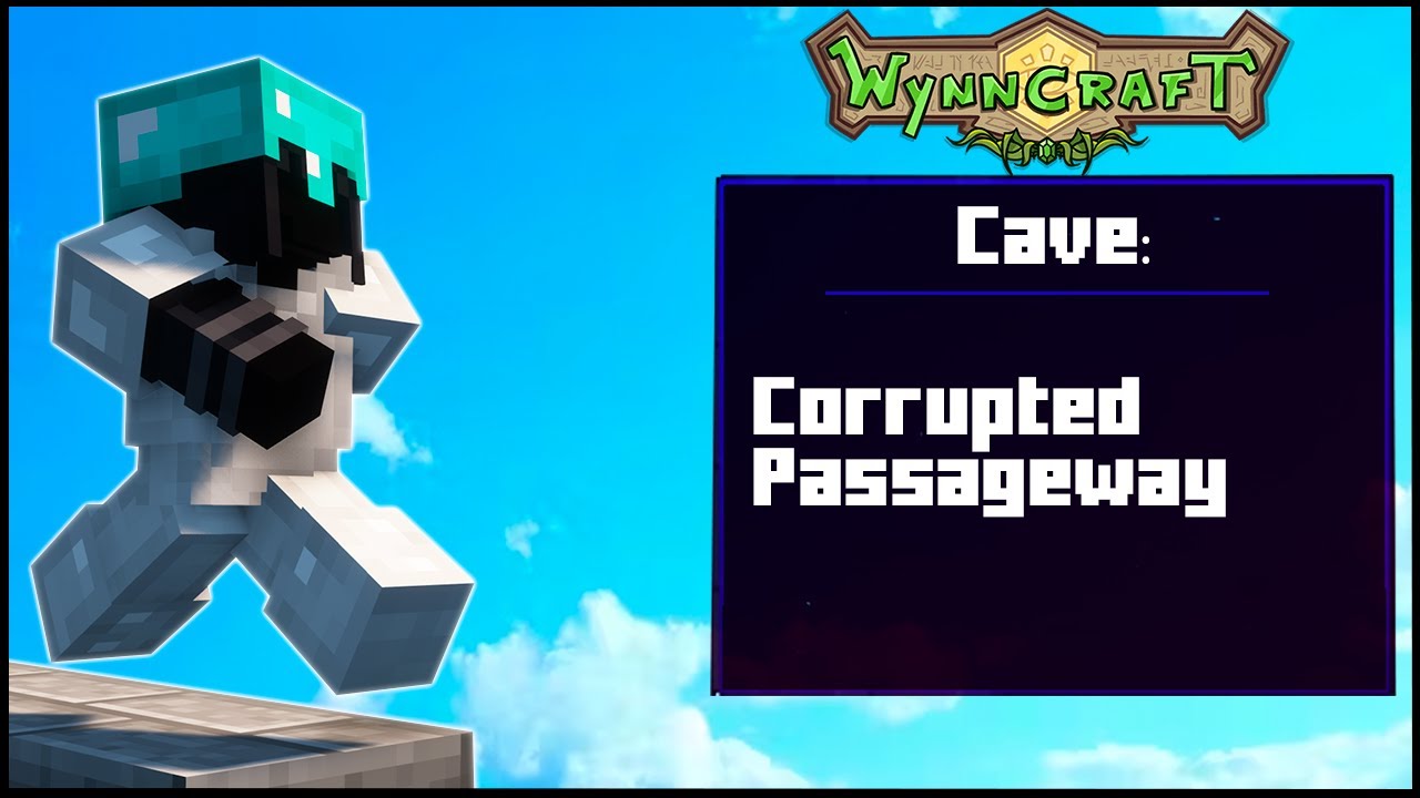 Corrupted Passageway - Minecraft Wynncraft Cave - YouTube