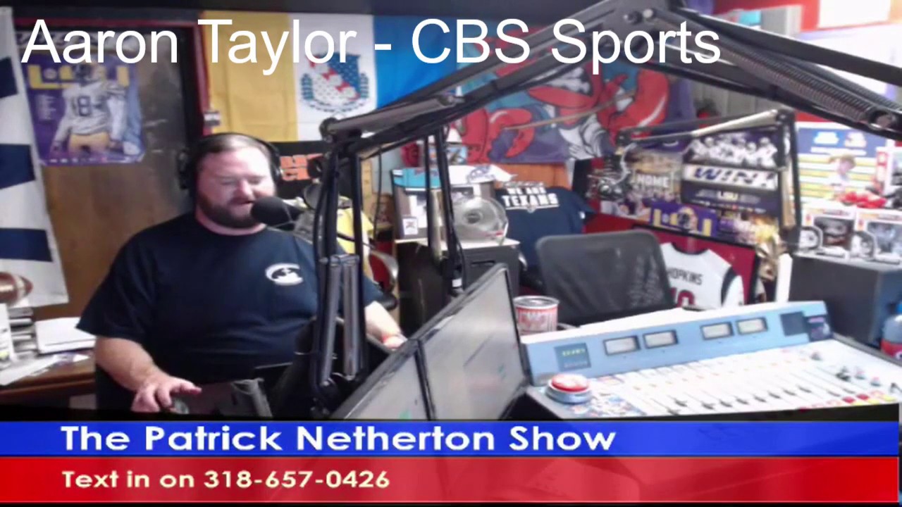 Aaron Taylor - CBS Sports & Joe Moore Award - YouTube