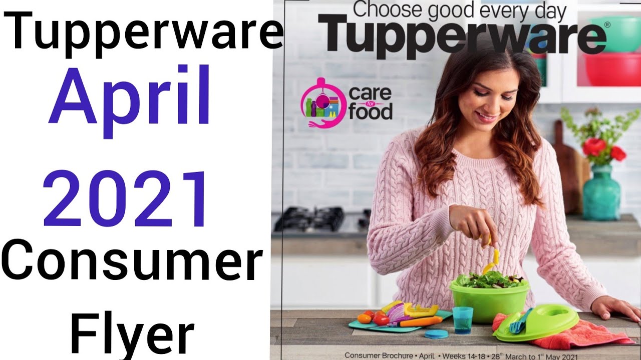 Tupperware April 2021 Consumer Brochure | Tupperware April Consumer ...