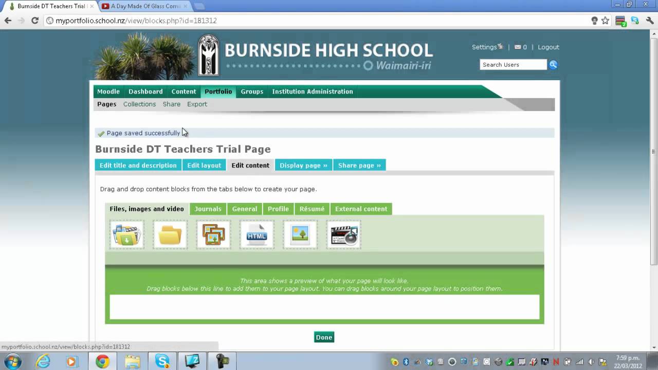 Mahara/e-Portfolio/MyPortfolio Explained. - YouTube