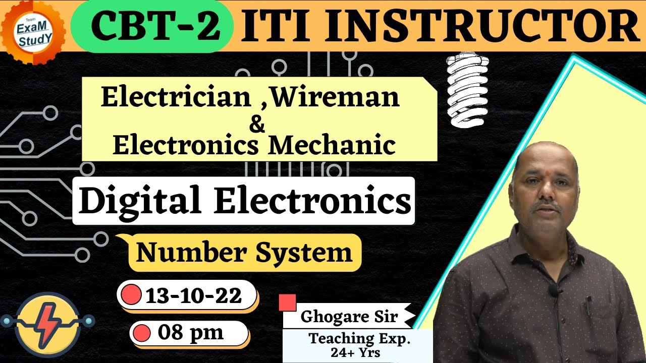 01 - CBT-2 - Electrician | Wireman | Electronic Mechanics | Digital ...