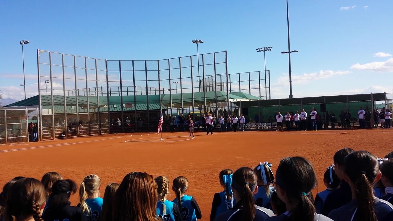 20150228 Northwest Softball Opening Ceremonies @ Majestic PArk Las ...