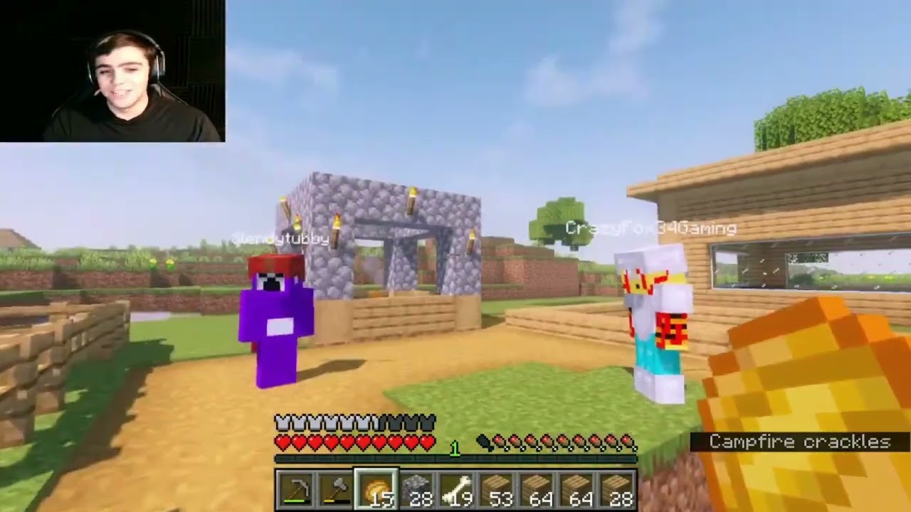 So I played Minecraft with Lucas... - YouTube