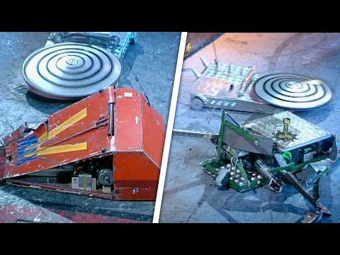 Hypno-Disc - Most Destructive Moments - Robot Wars