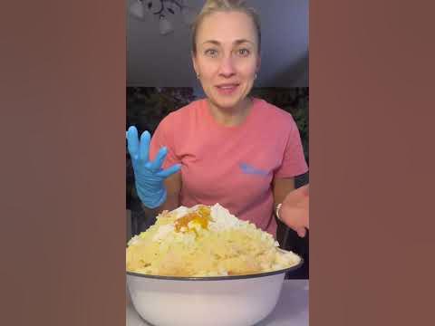 Любимое блюдо моей семьи я»Ёжики из картошки»👍👍👍#мамаготовит # ...