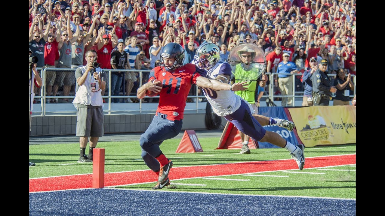 Arizona Defeats Washington 27-26, Game Highlights - YouTube