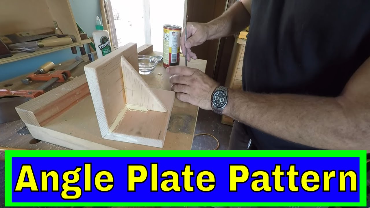 Angle Plate casting Pattern Build and how to do wood foundry pattern ...