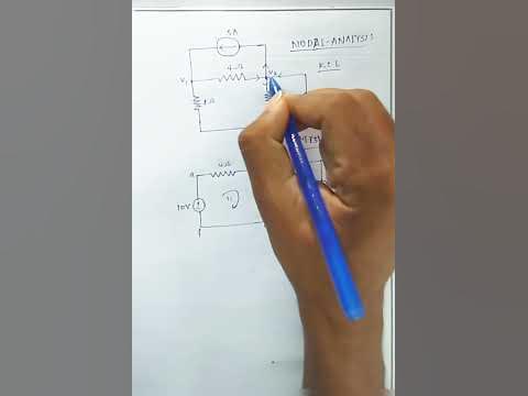 difference between nodal analysis mesh analysis - YouTube