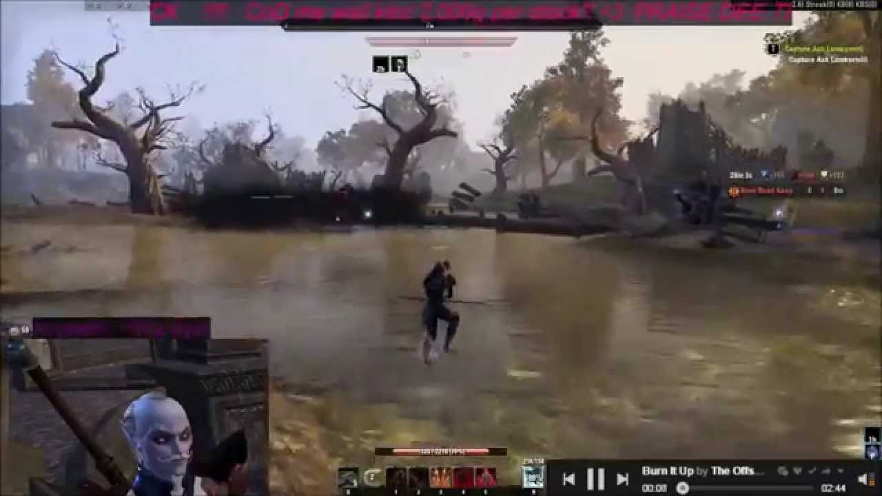 ESO Skeleton King of Thornblade Slain!!! - YouTube