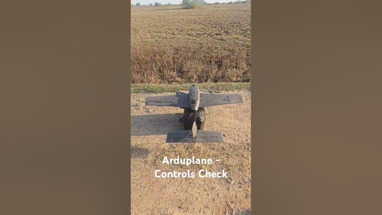 Arduplane - Controls Check #ardupilot #pixhawk #Arduplane - YouTube
