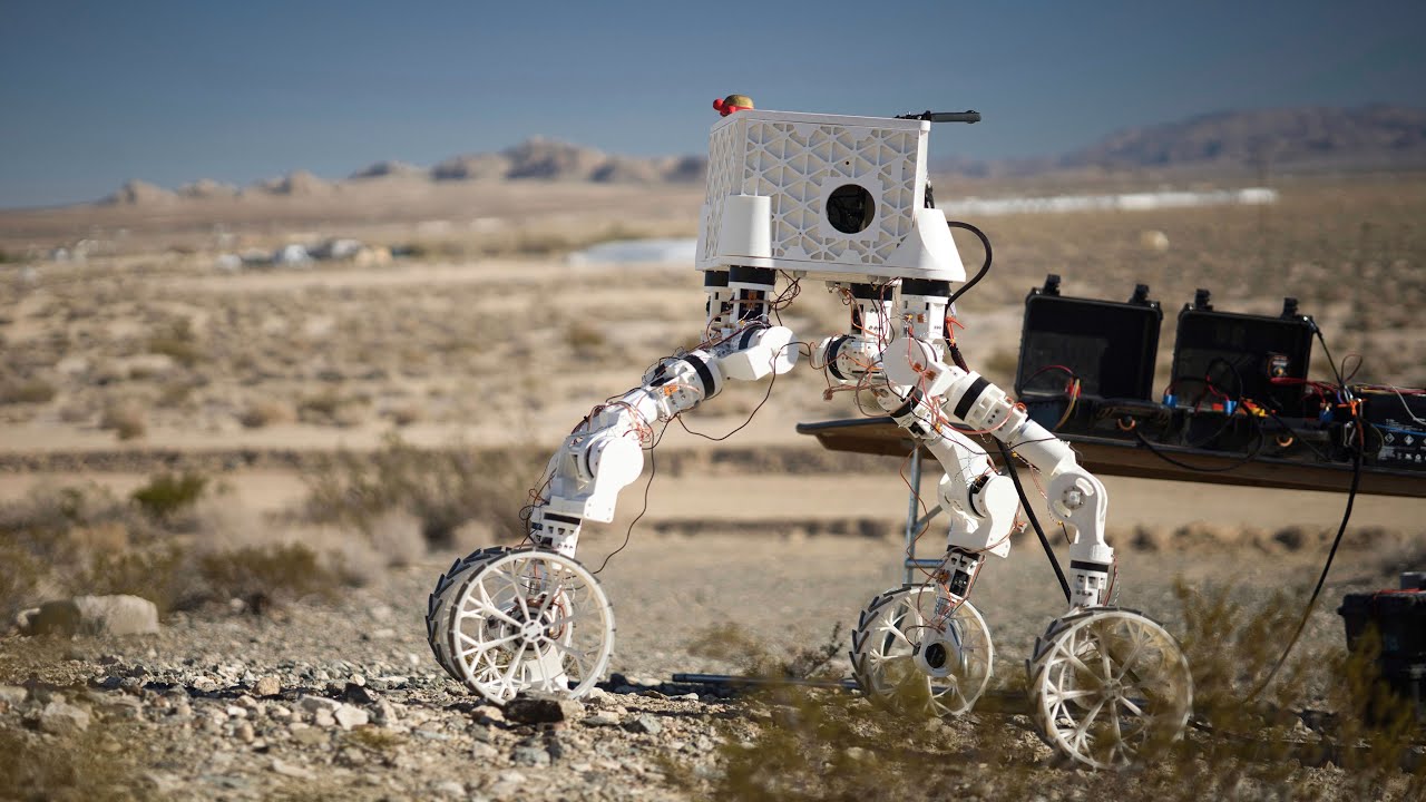 Testing UMD’s Robotic Lunar Rover Prototype in the Desert with JPL ...