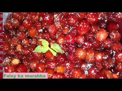 Falsay ka murabba | Falsa Murabba easy homemade Recipe - YouTube