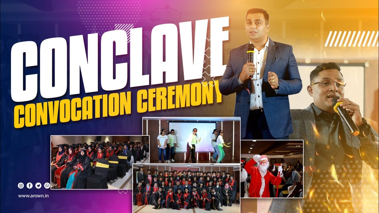 CONCLAVE Convocation Ceremony with Christmas celebration 🤩🤩🎅# ...