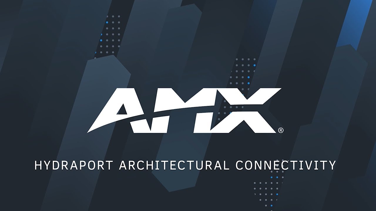 AMX HydraPort Architectural Connectivity | Product Overview - YouTube