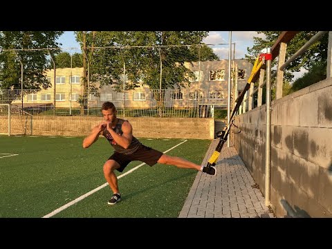 Top 20 cviků na TRX - rozcvička + 20 cviků [4K] | TRX Workout - warm ...