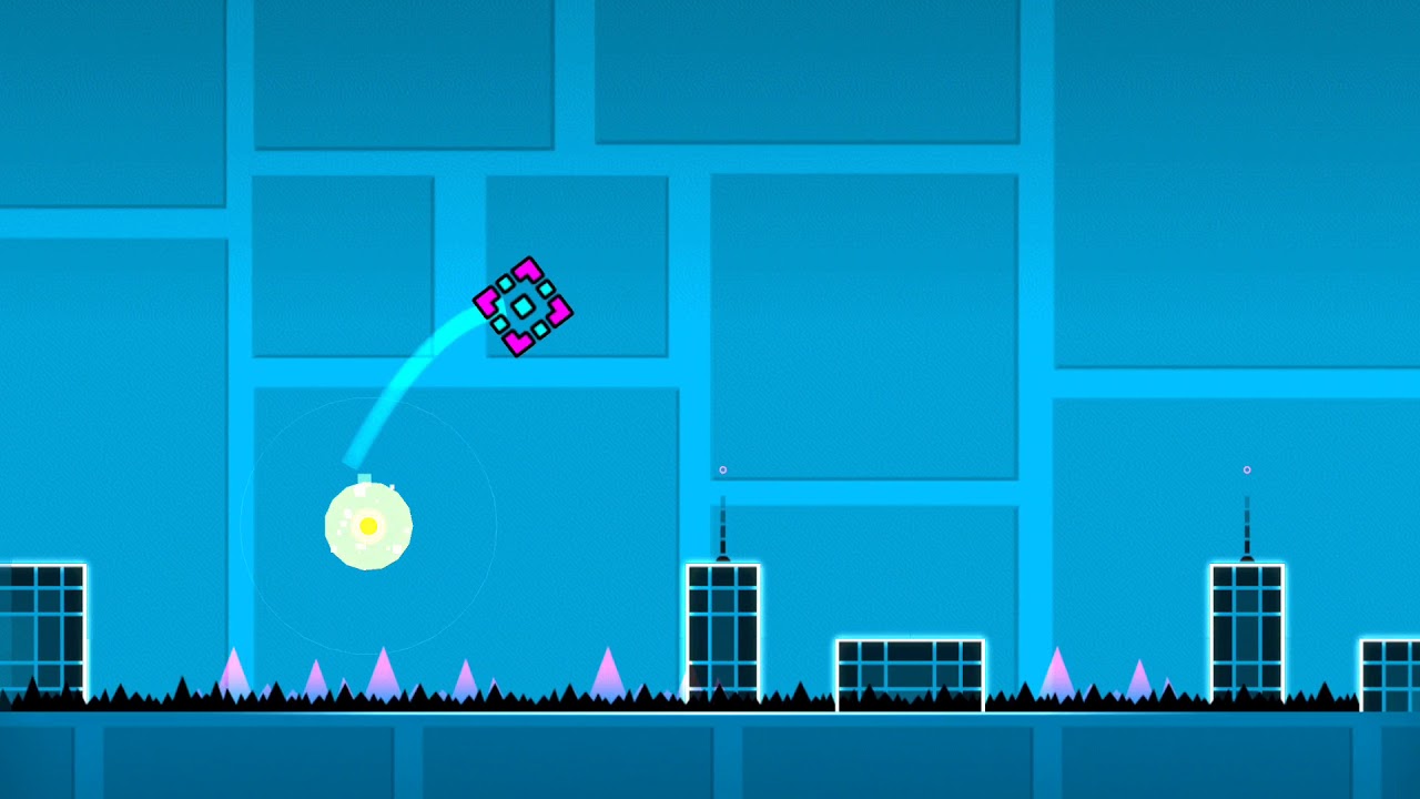 geometry dash level 3 win - YouTube