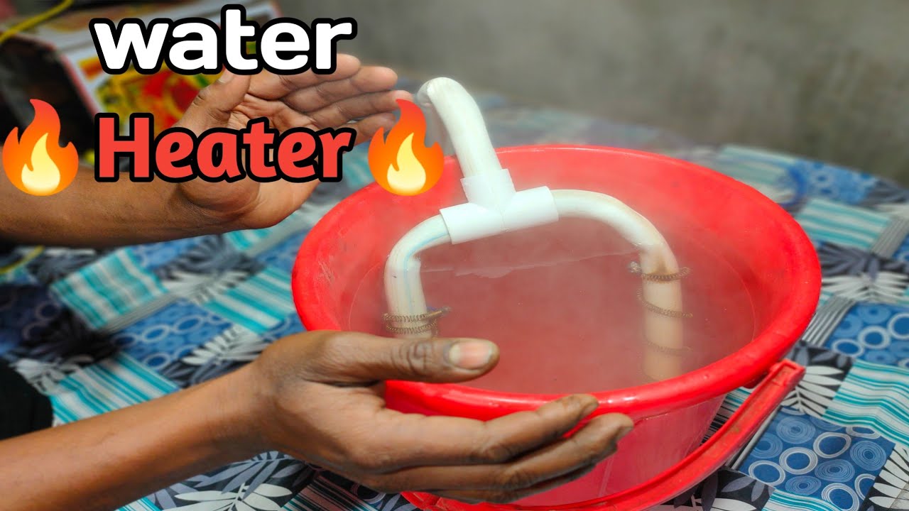How to Make Water Immersion Heater || Homemade Water Heater Rod[] PVC ...