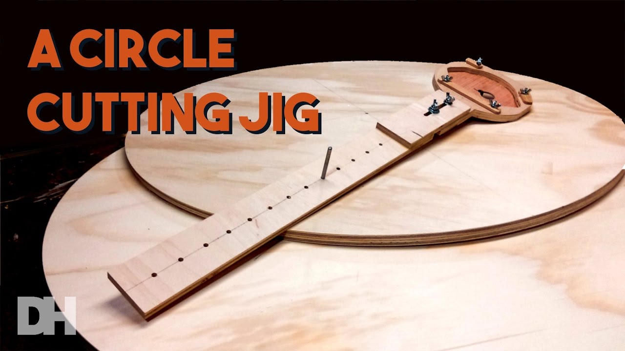 A Circle Cutting Jig - YouTube