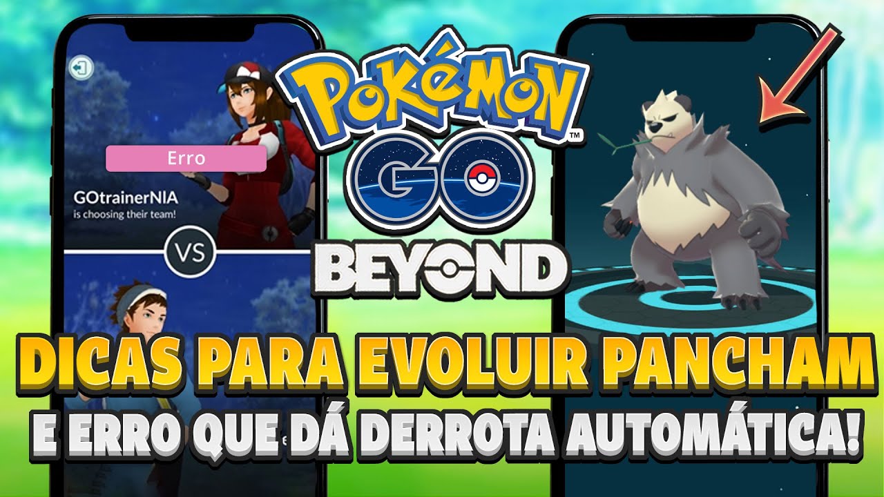Dicas para evoluir seu Pancham para Pangoro e Derrotas automáticas na ...