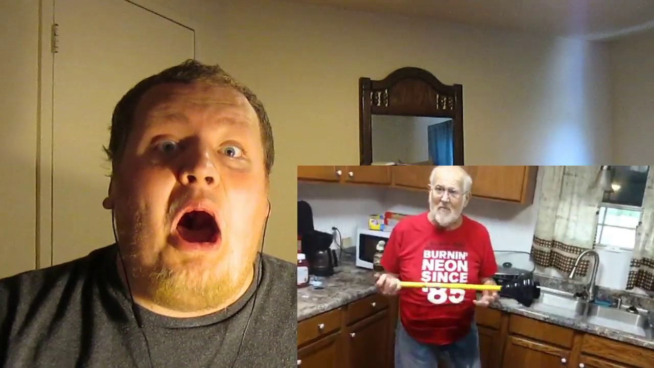 ANGRY GRANDPA FREAKS OUT OVER BROKEN SINK!! REACTION!!! - YouTube