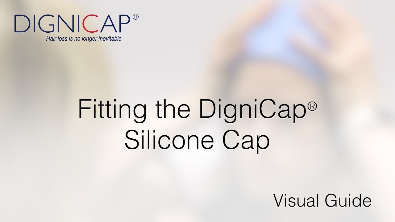 Fitting the DigniCap Silicone Cap (Visual Guide) - YouTube
