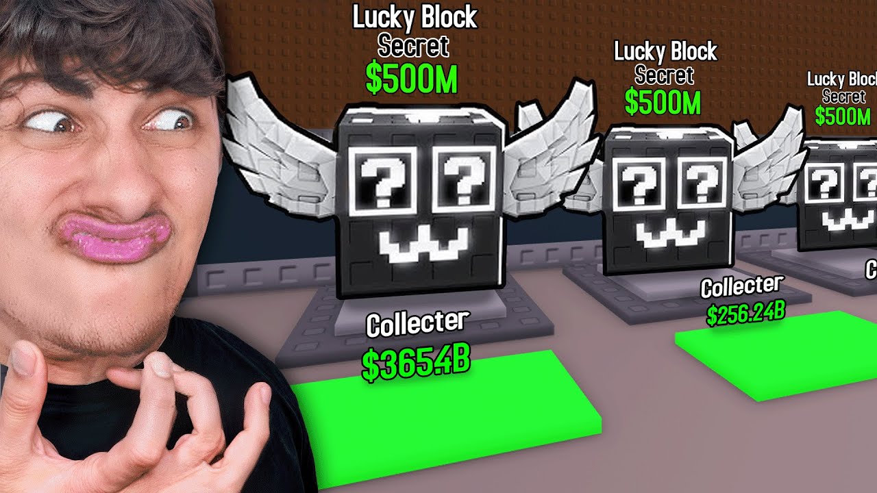 OUVRIR 100 LUCKY BLOCKS SECRETS POUR AVOIR LE BRAINROT LE PLUS RARE… - YouTube