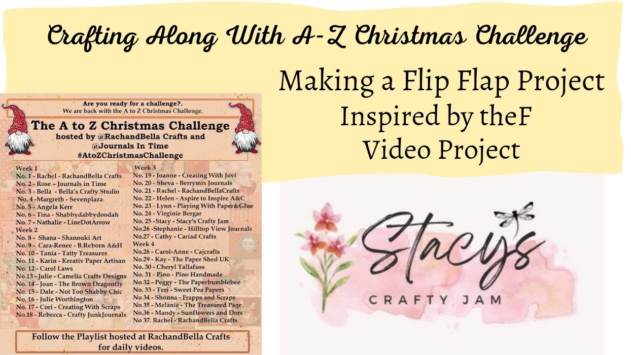 Playing Along With A-Z Christmas Challenge: Making a Flip Flap Project ...