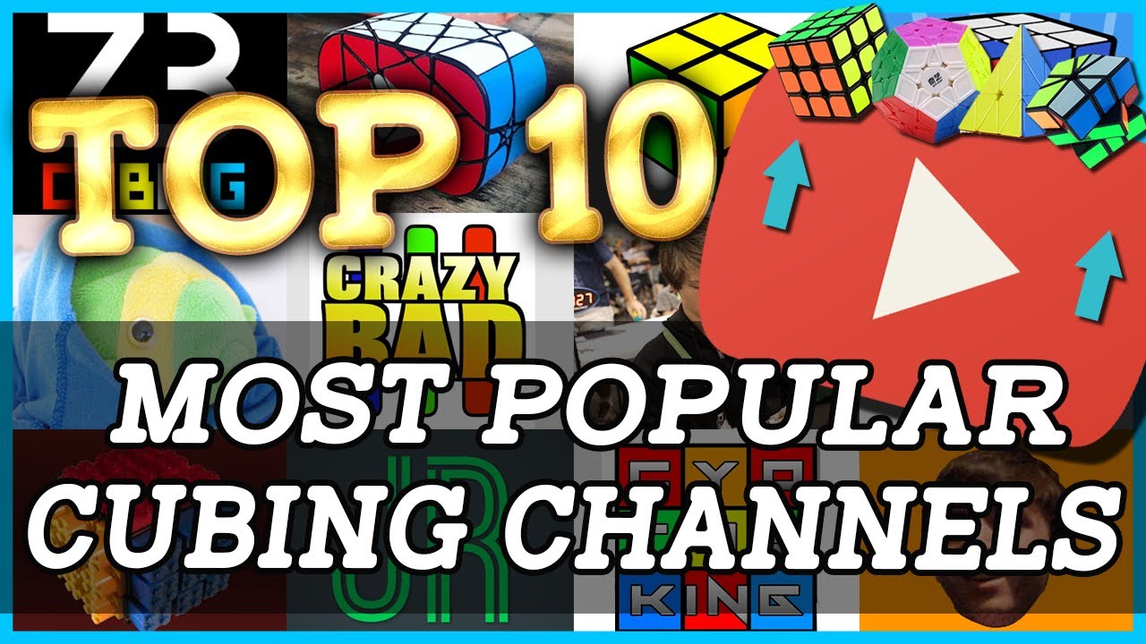 📹 Top 10 MOST POPULAR Rubik's Cube Channels 2020🔴 | Cubing Channels ...