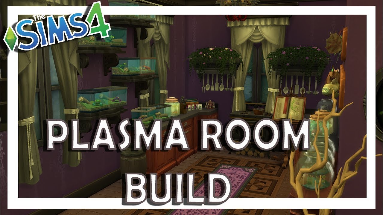 Speed Build: Sims 4| Vampire Lair Collab: Plasma Room! - YouTube