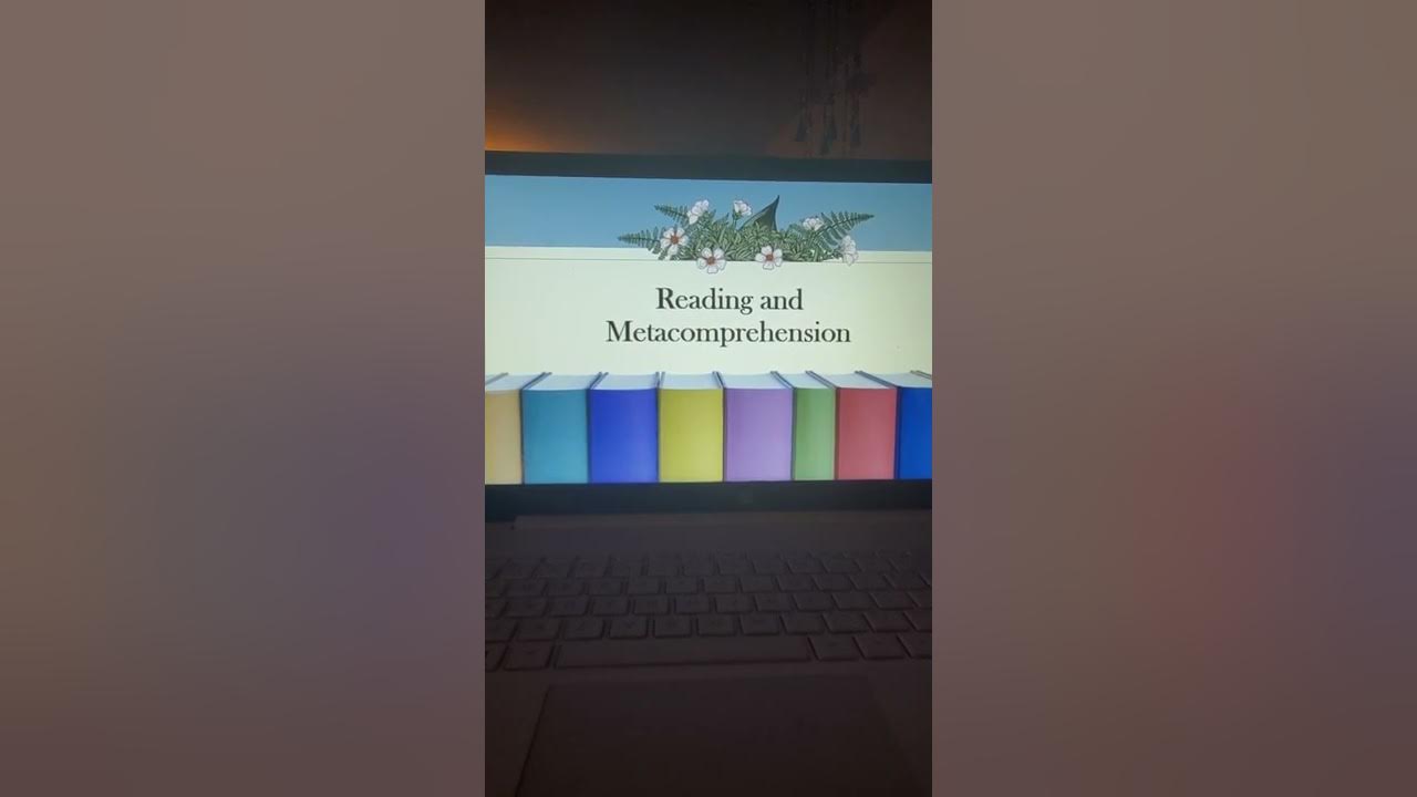 metacomprehension - YouTube