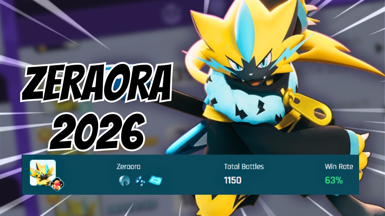 My Zeraora in 2026 ( TiMi buff Zera Pls 🙏🏻🙏🏻🙏🏻) | Pokémon Unite ...