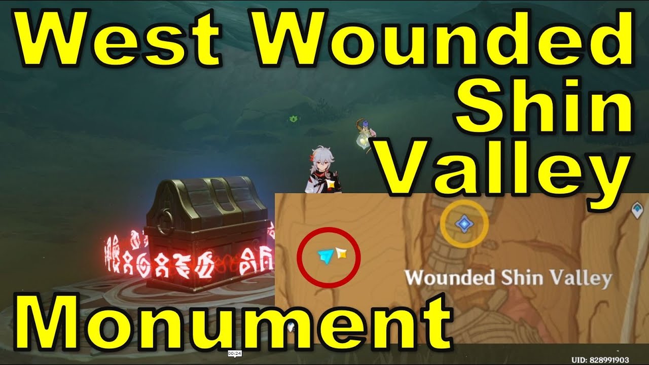 [Precious Chest] 4 Monument Locations At Underground West of Wounded ...