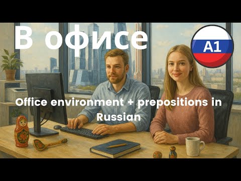 🧾 In the Office – Learn Russian Vocabulary for Office Objects!