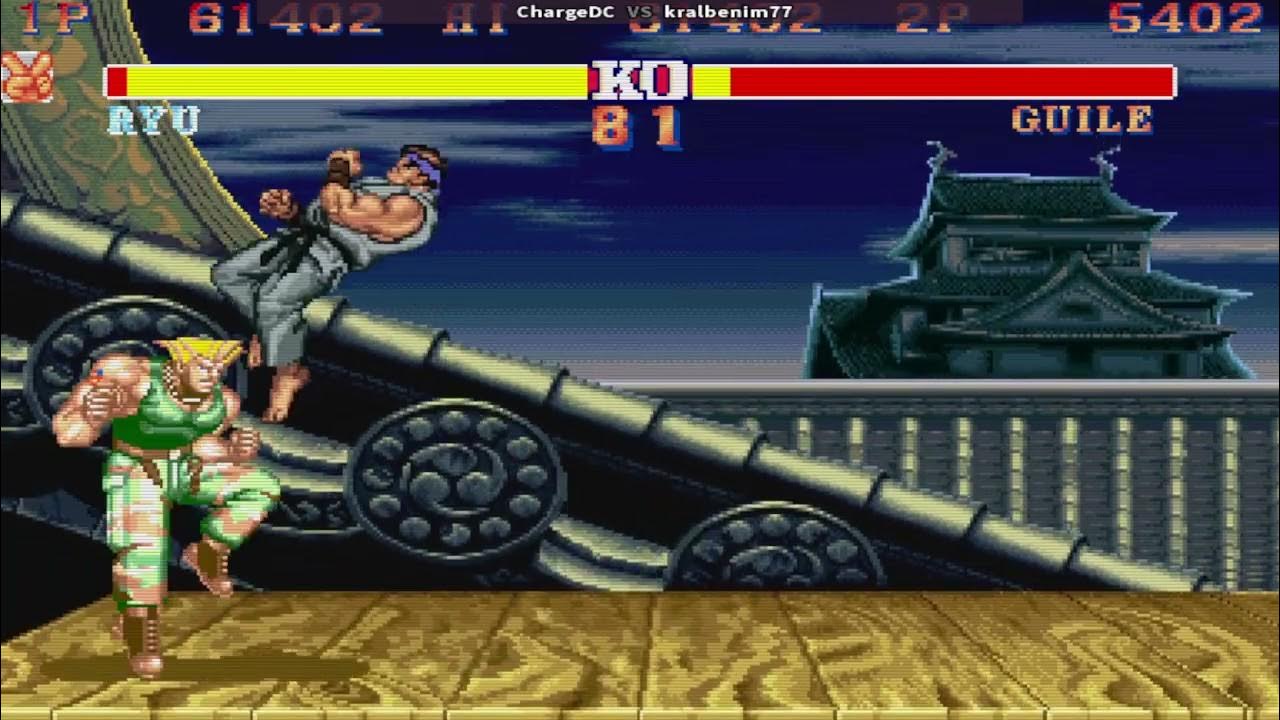 Street Fighter II' Champion Edition - Ryu vs. Guile 95 - YouTube