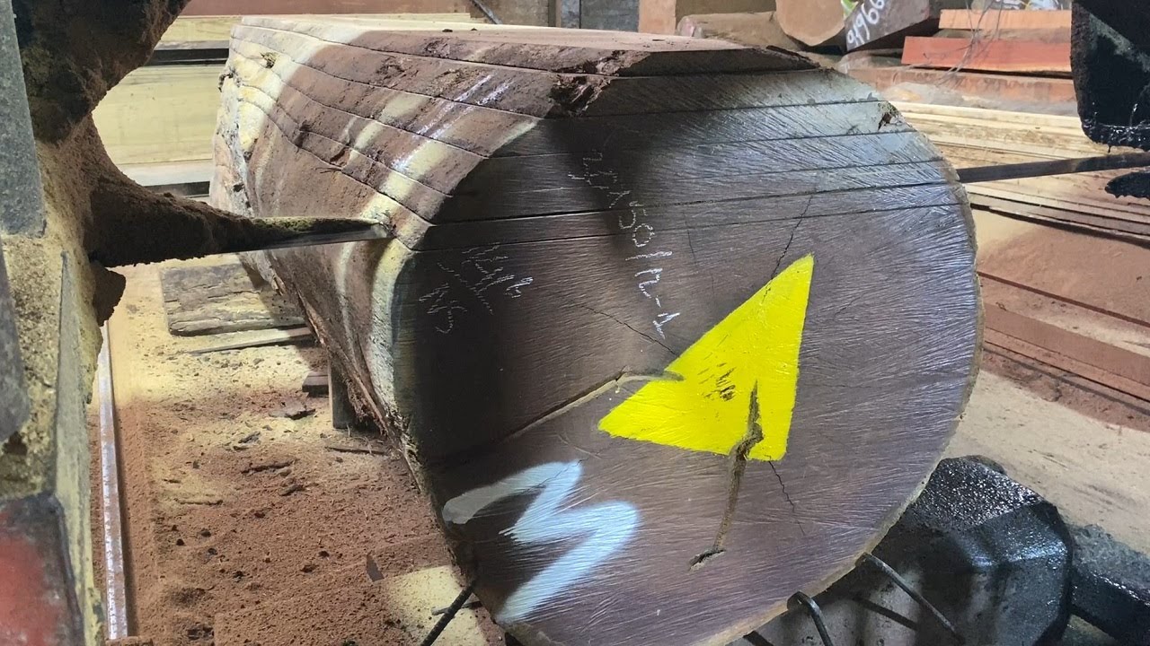 Operating a Crude Wood Cutter is Too Dangerous - Cutting Extremely ...