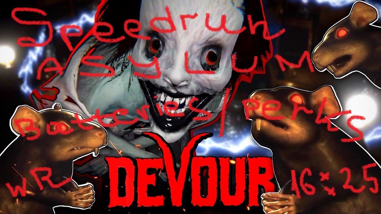 Devour: Asylum - Speedrun Normal Batteries/Perks in 16:25 [World Record] - YouTube