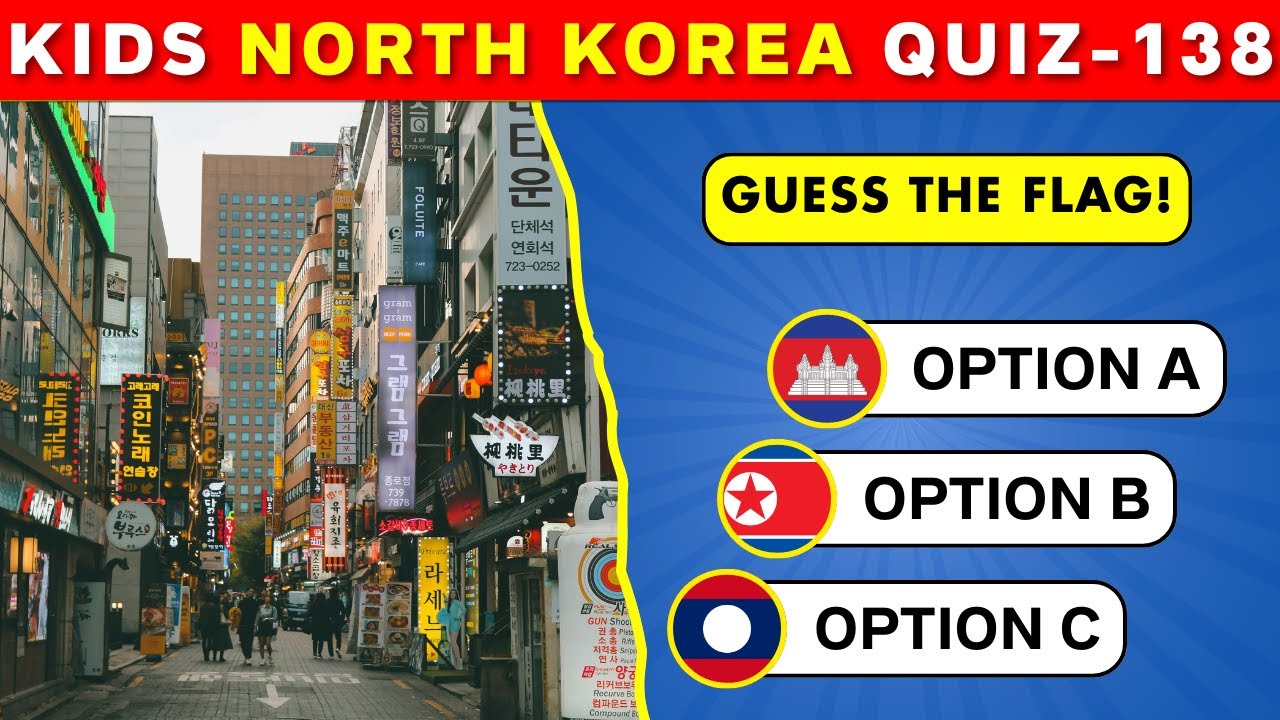 🇰🇵 North Korea Quiz for Kids | Kids Countries - YouTube