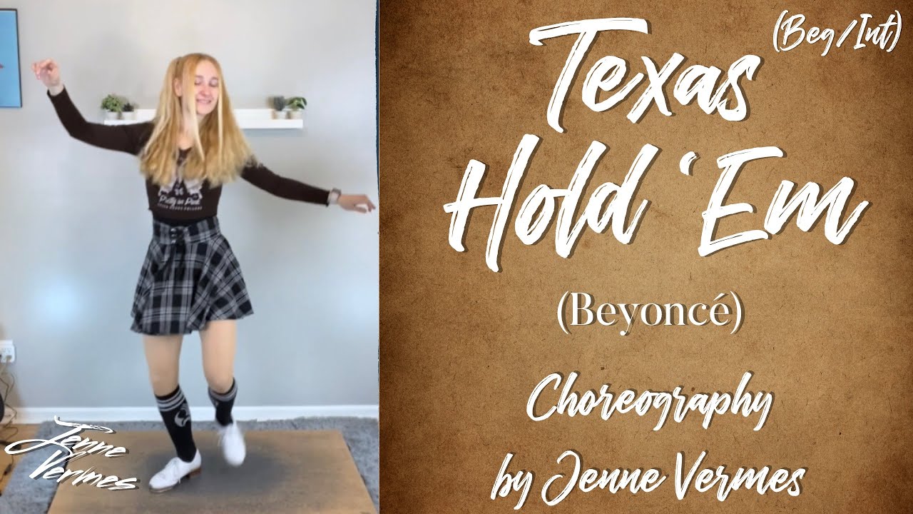 TEXAS HOLD EM (Beyoncé) - TAP DANCE COVER (Beginner Version) - Choreography by Jenne Vermes ...