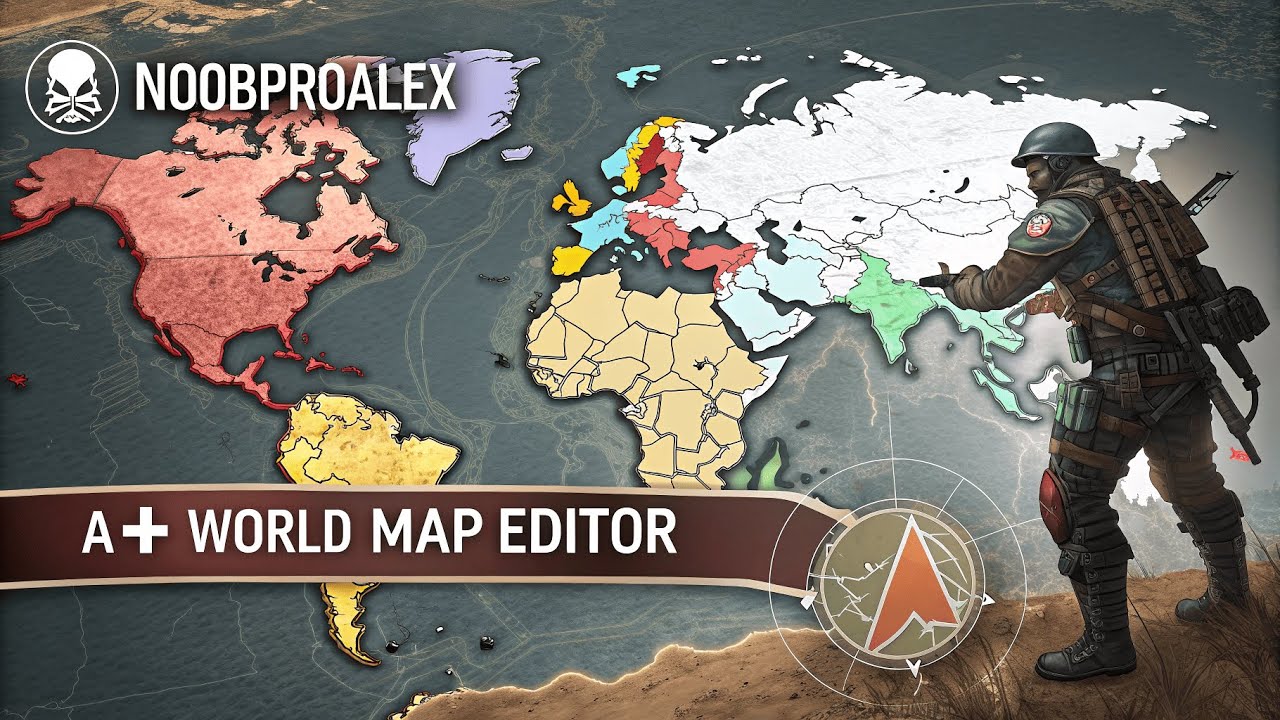 🌍 Створюю свій ідеальний світ у A+ World Map Editor! - YouTube
