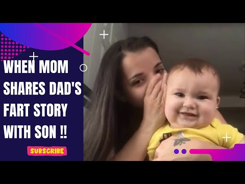 Try Not To Laugh | When Mom Shares Dad's Fart Story With Son | Quack Quack |