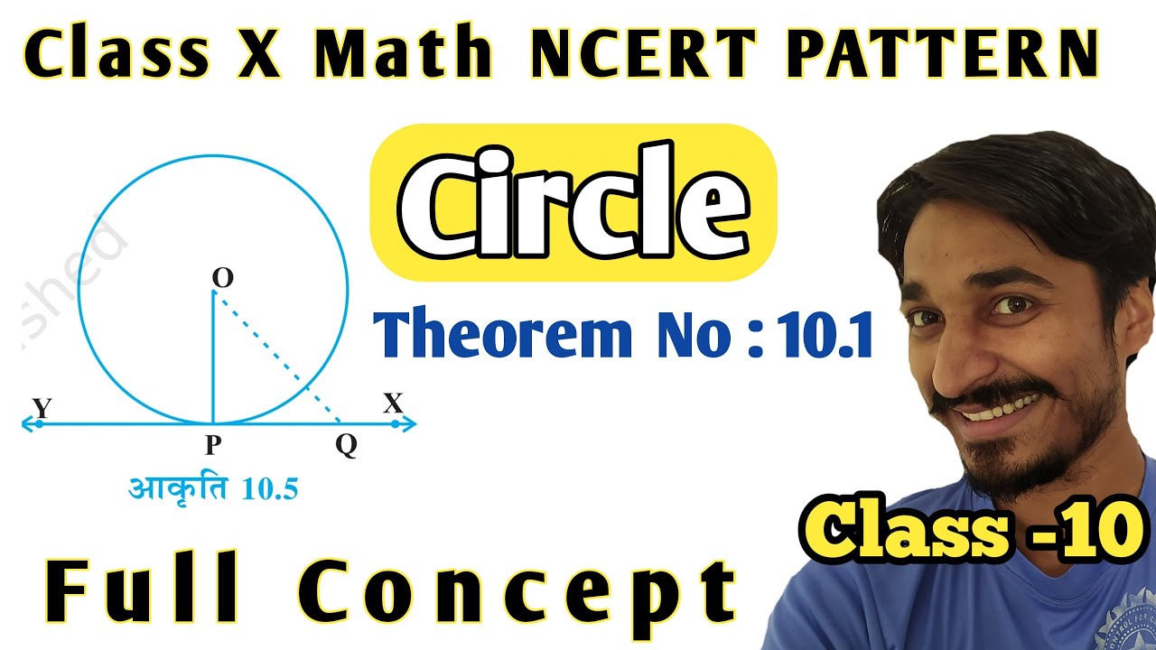 Theorem 10.1 class 10 | 10th class math | Circle for class 10th | by ...